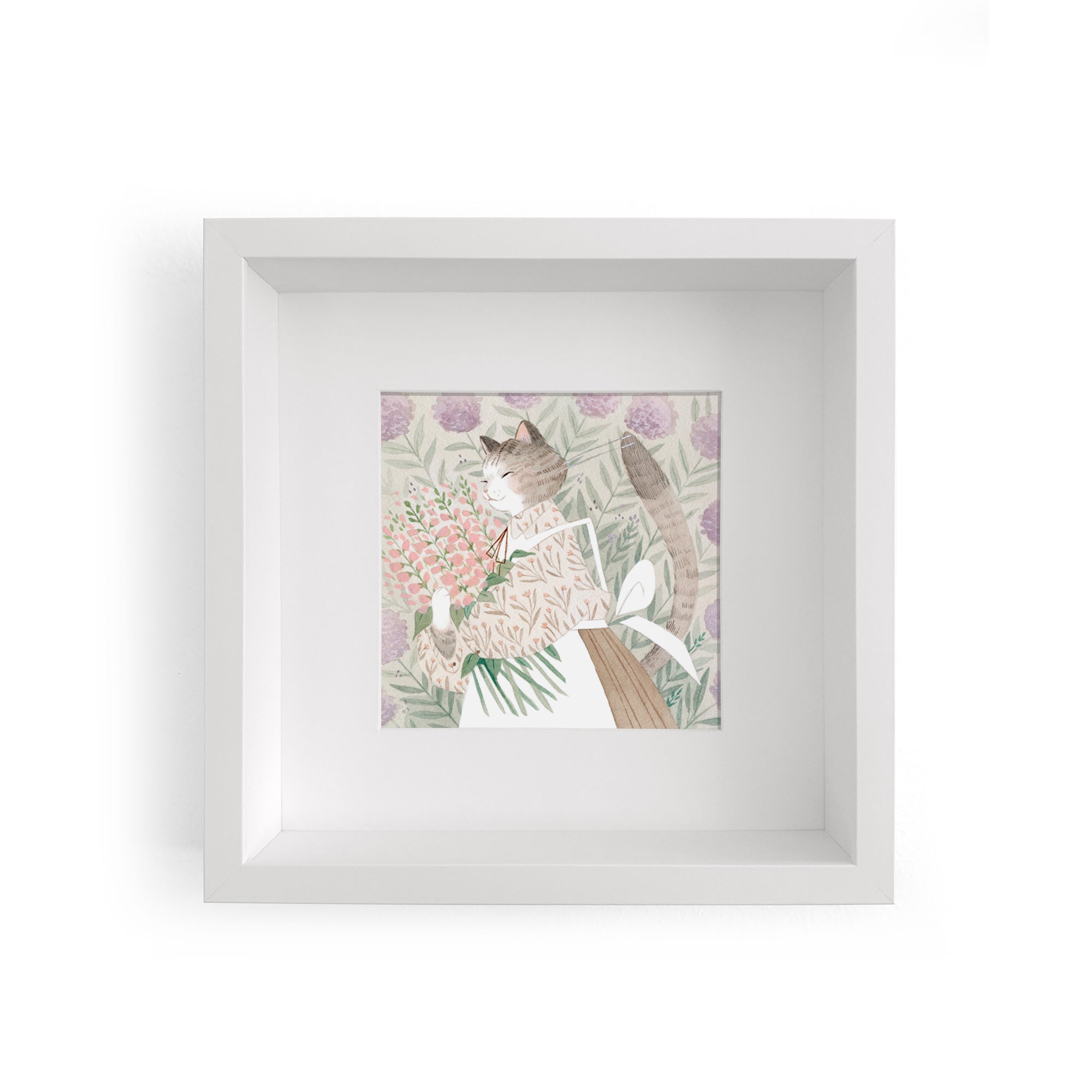 Vanessa Gillings - Floral Feline 1 – Nucleus Portland