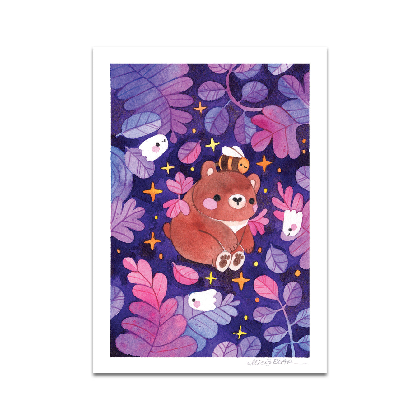 P8 - ellie vs bear Postcard 2 – Nucleus Portland