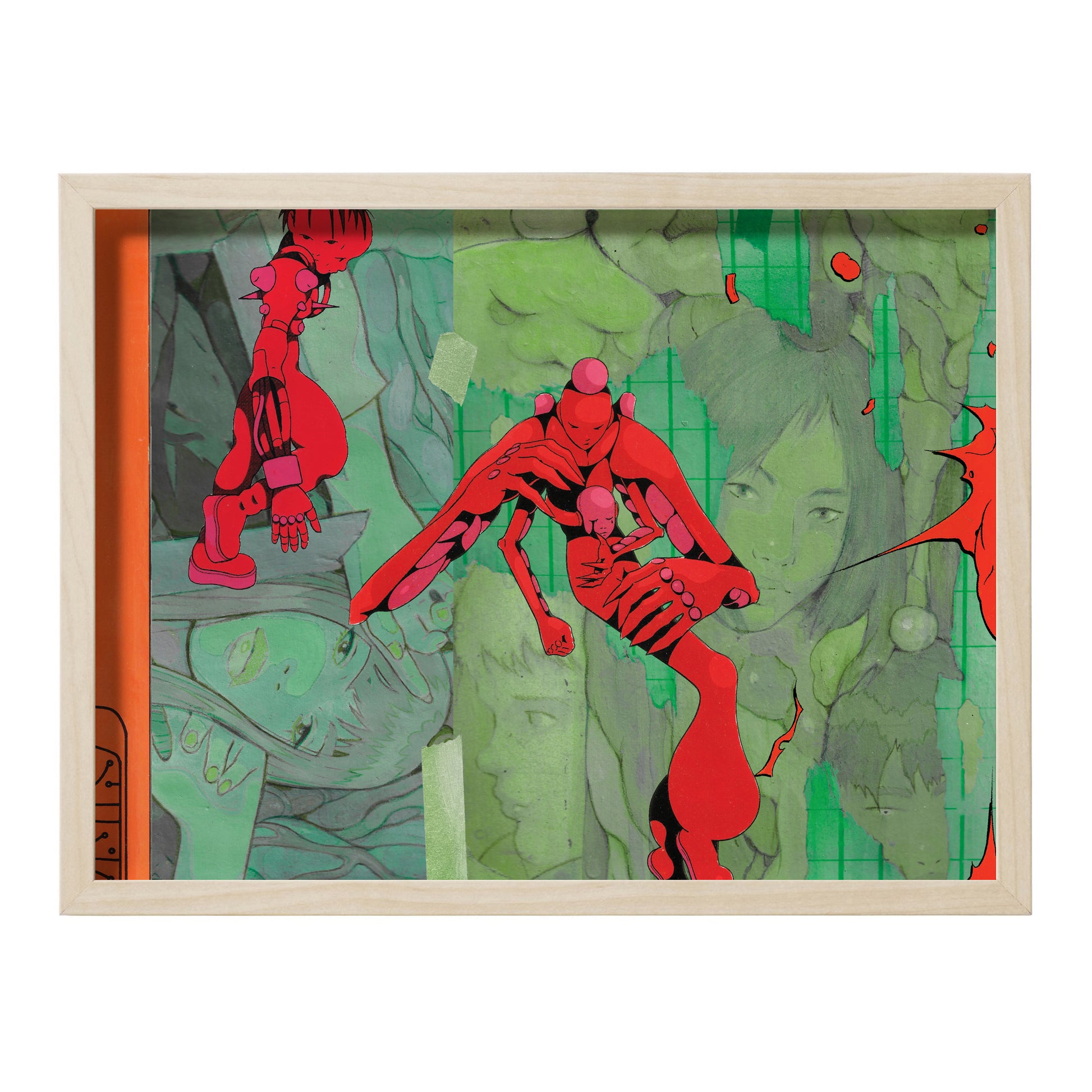Jesus Benitezf - Character Study 4 Framed Print – Nucleus Portland