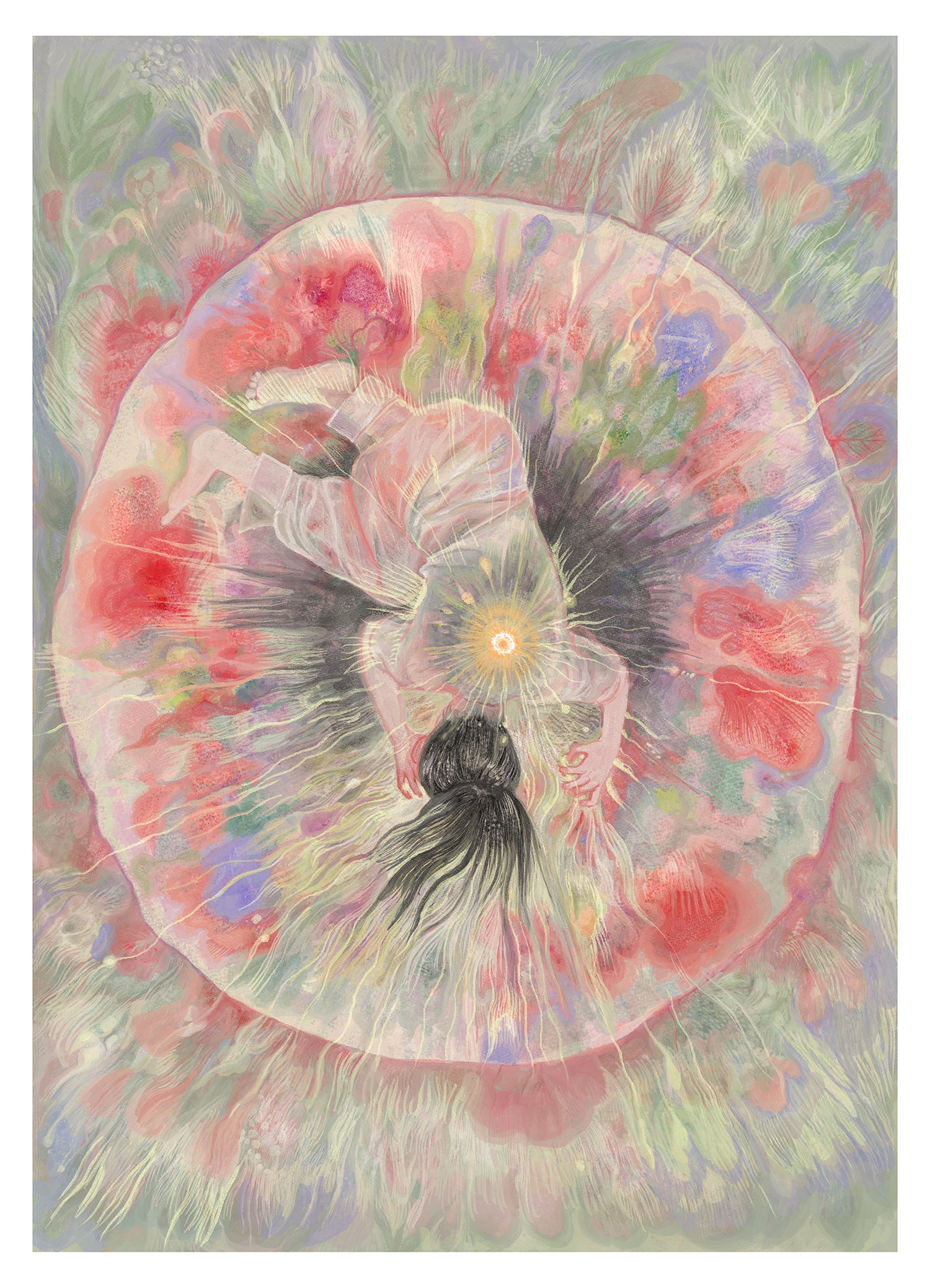 Inju Park - The World in a Lotus Flower Print – Nucleus Portland