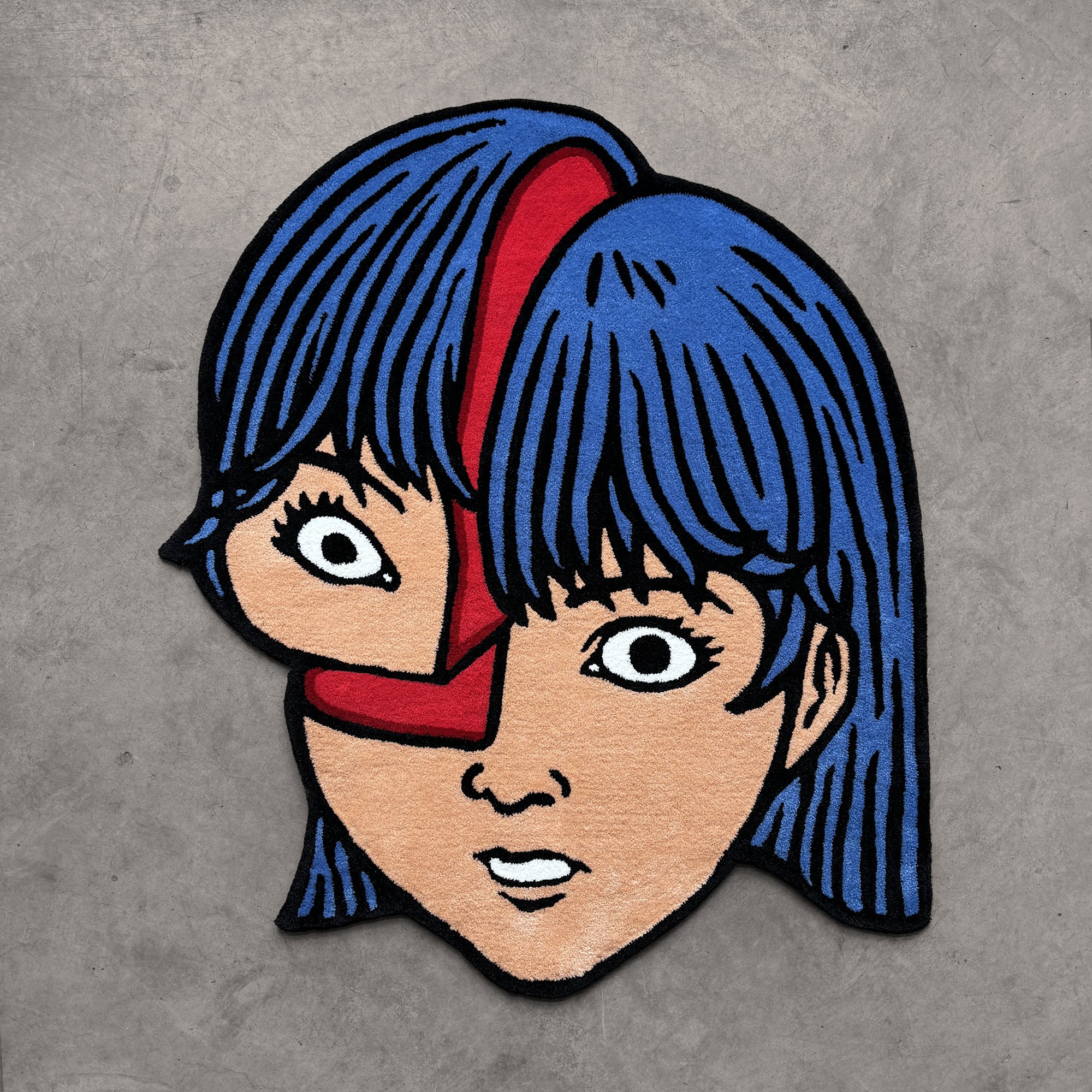 Shintaro Kago - Headache Handmade Tuft Rug – Nucleus Portland