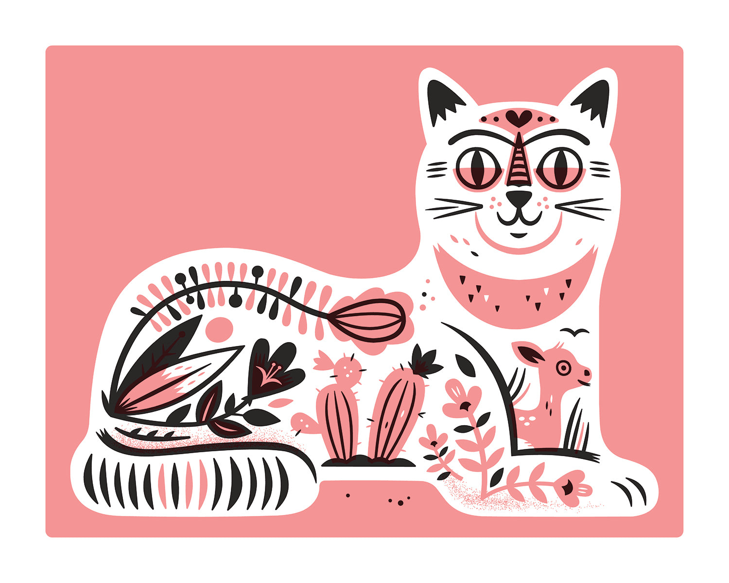 The Little Friends of Printmaking - Souvenir Cat Print – Nucleus Portland