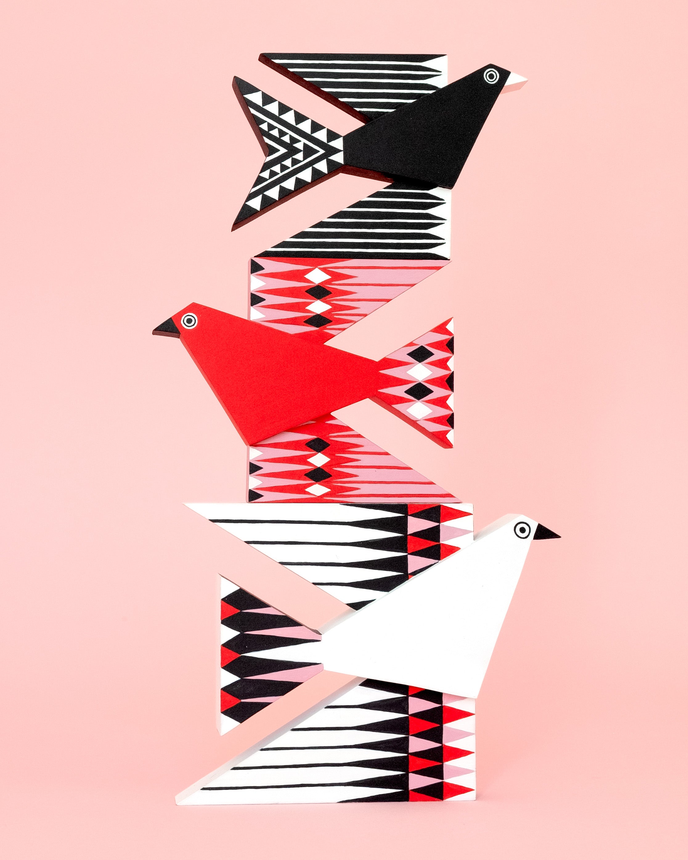 Lesley Barnes & Ross McAuley - Stack of Birds – Nucleus Portland