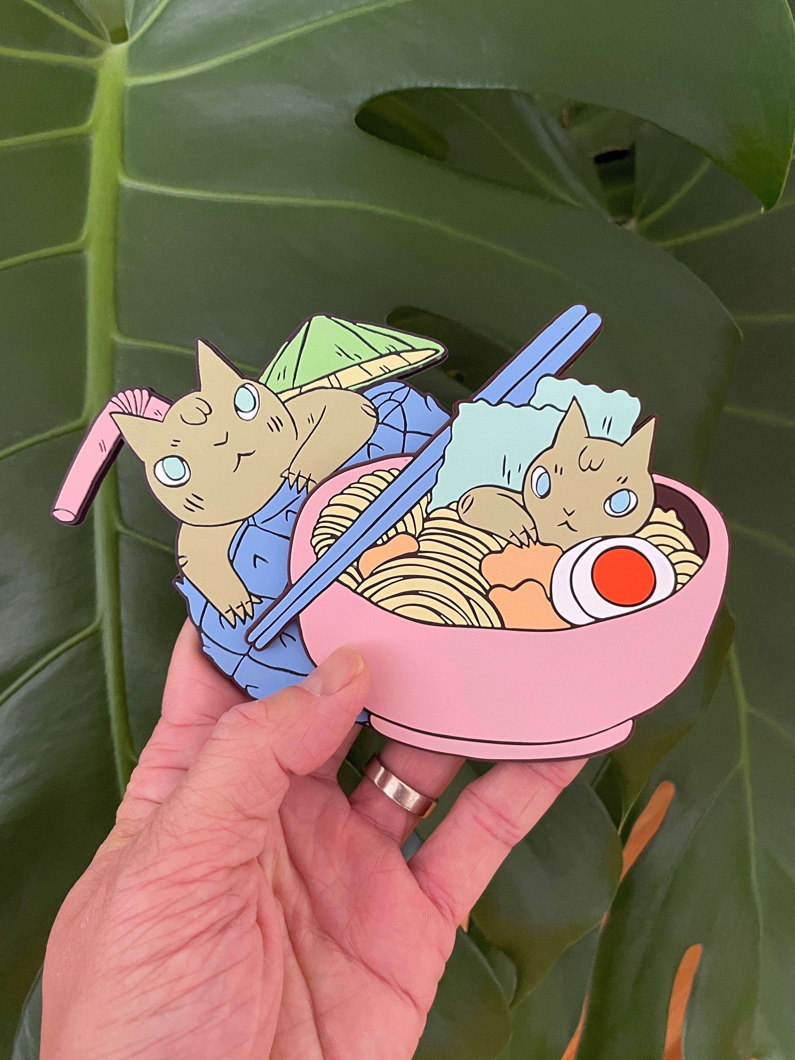 Deth P. Sun - 4" Vinyl Coaster Set – Nucleus Portland