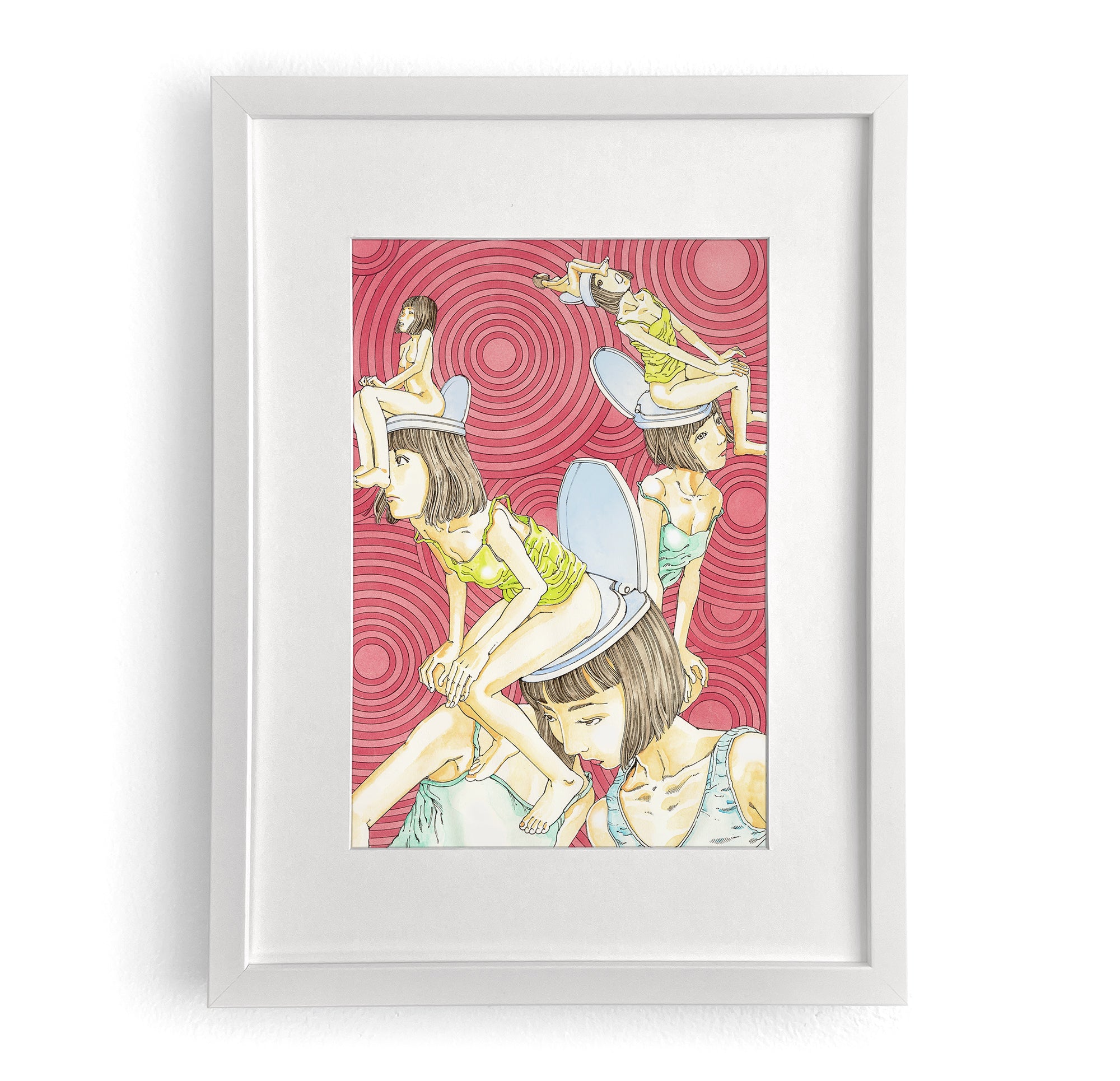 Shintaro Kago - Western Style Toilet – Nucleus Portland