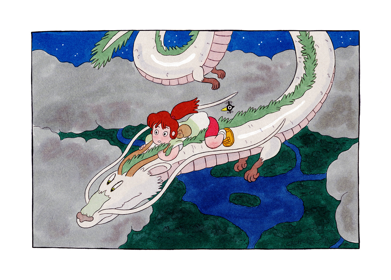 George Mager - Howl Print – Nucleus Portland