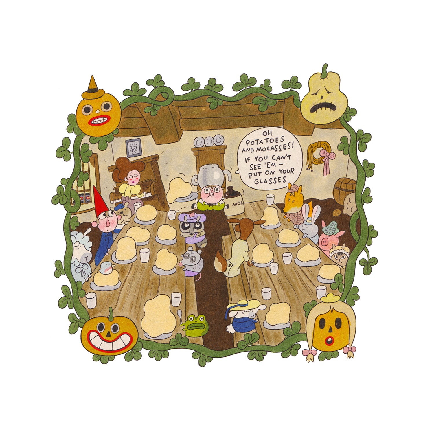 George Mager - Potato and Molasses Print – Nucleus Portland