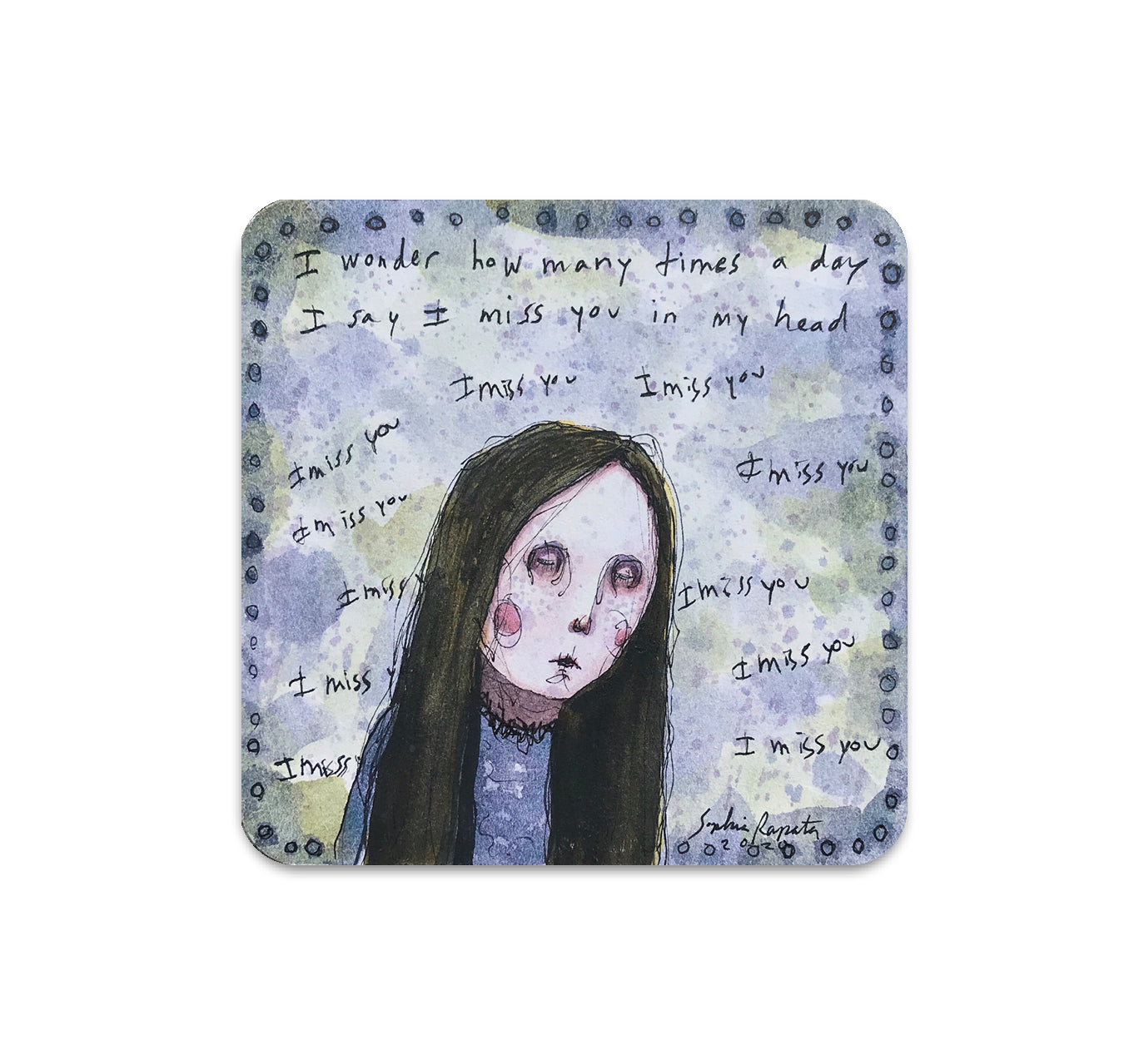 S5 Sophia Rapata - 1 Coaster – Nucleus Portland