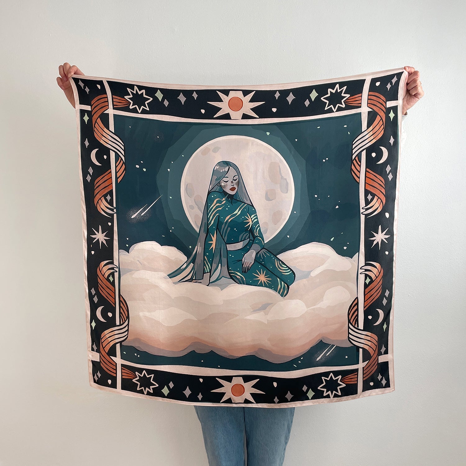 Sibylline Meynet - 35" Silk Scarf – Nucleus Portland
