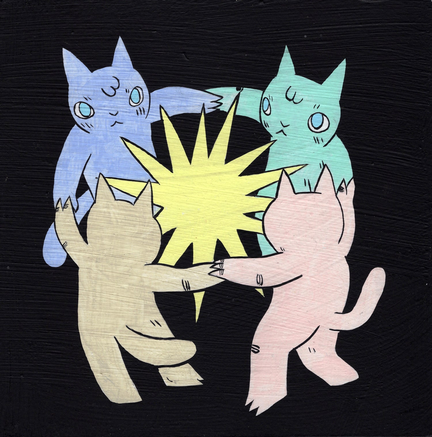 Deth P. Sun - Cat Dancing Around Star – Nucleus Portland