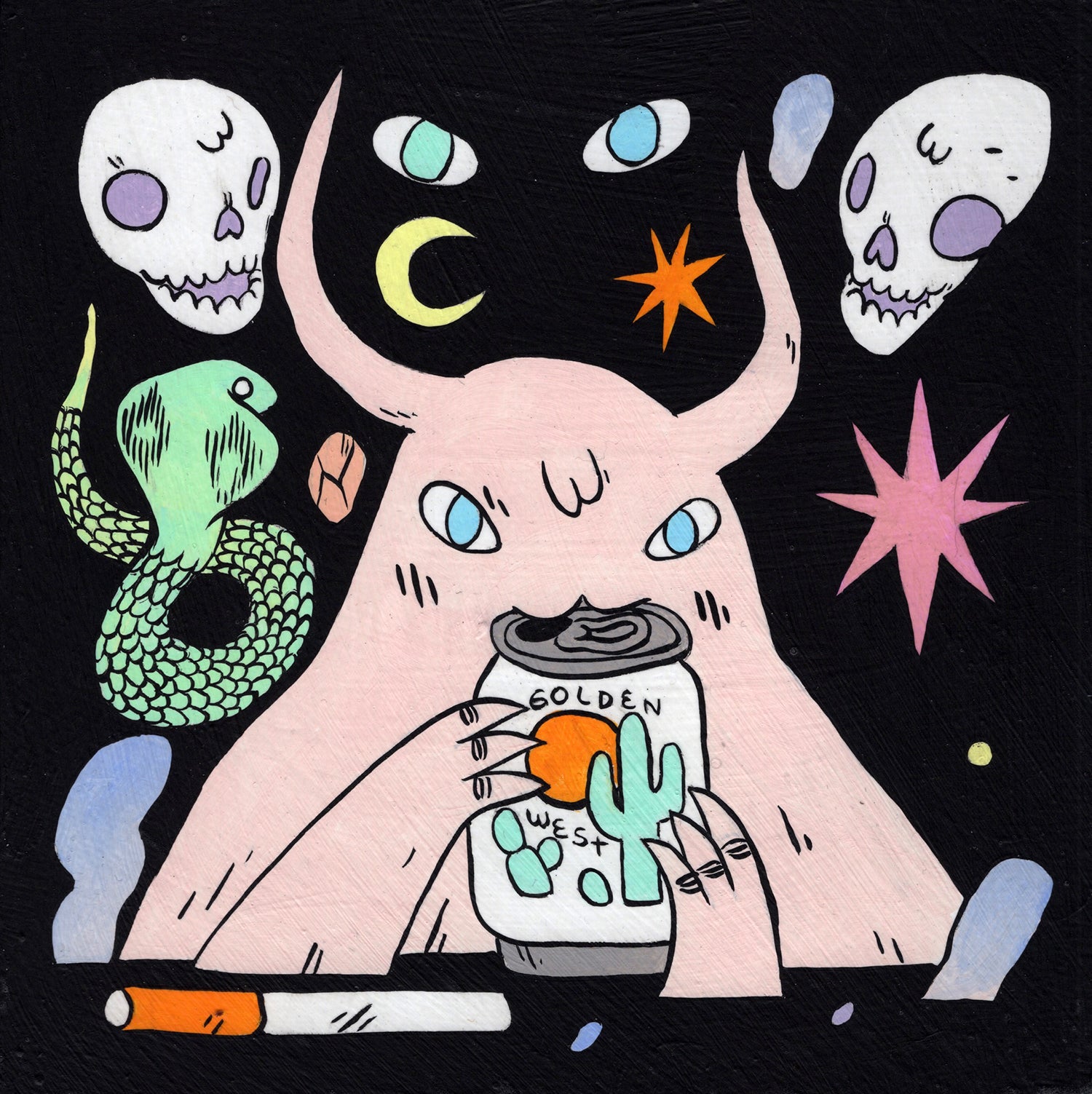 Deth P. Sun - Demon with Soda – Nucleus Portland